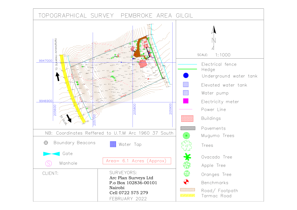 Topographical Surveys – Arc Plan Surveys Ltd